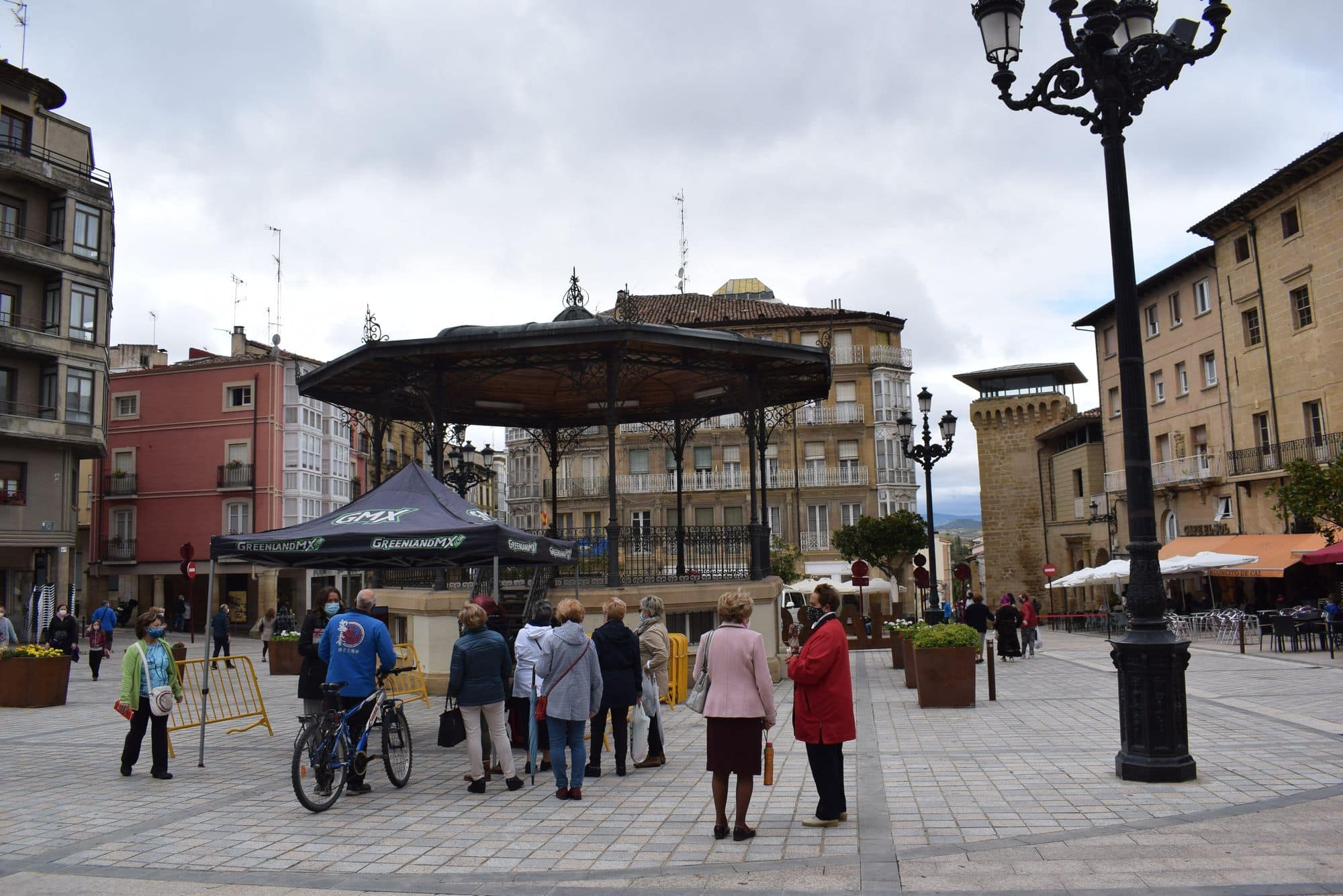 La plaza de la Paz estrena un photocall con el lema 'Haro, Capital del ...