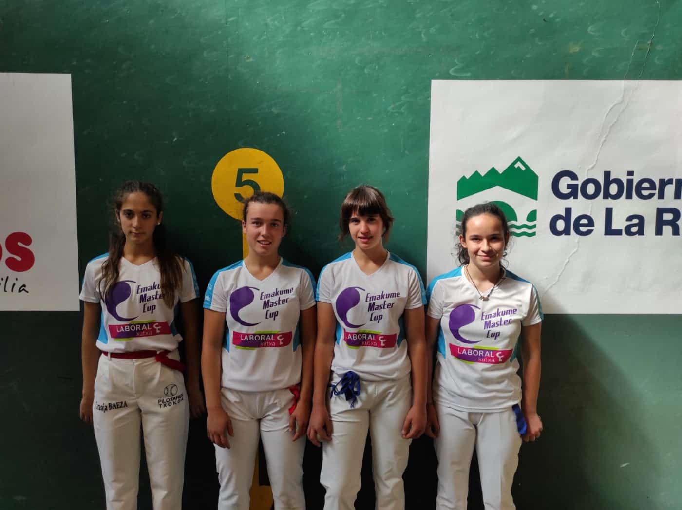 Ana Belmonte y Leire Galeano, a la final del Torneo San Mateo de Pelota ...