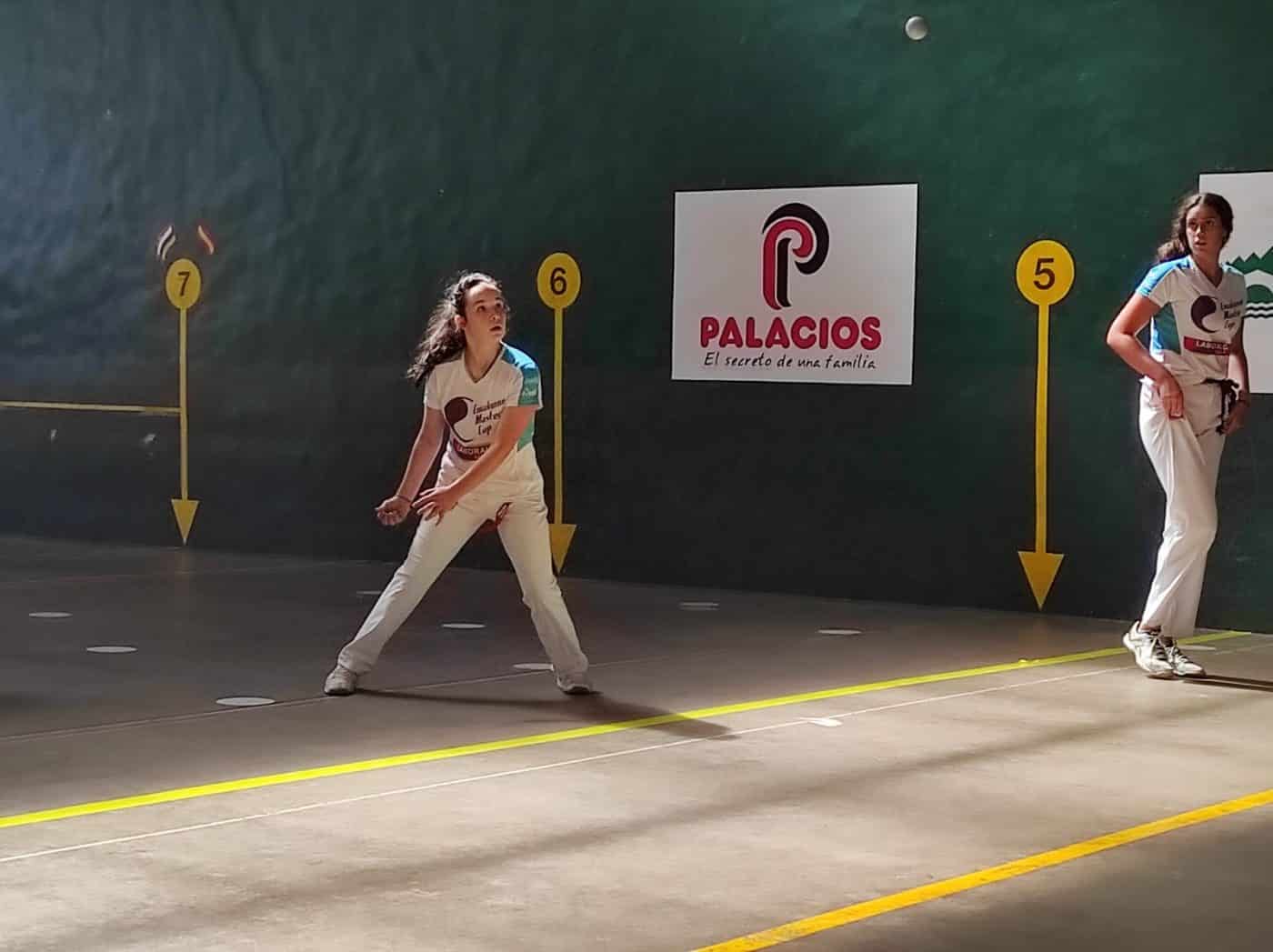 Ana Belmonte y Leire Galeano, a la final del Torneo San Mateo de Pelota ...
