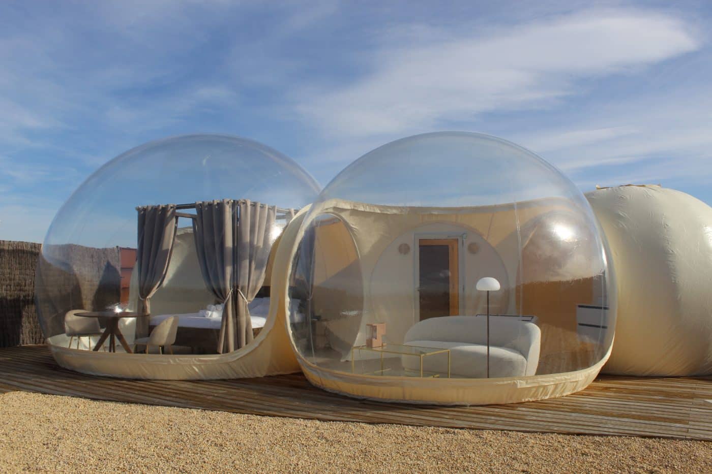 'Wine Bubble': así es el hotel burbuja de Cuzcurrita de Río Tirón, el ...